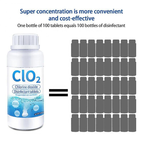 y Chlorine Dioxide Effervescent Tablet Clo2 Anti-bacterial Disin on OnBuy