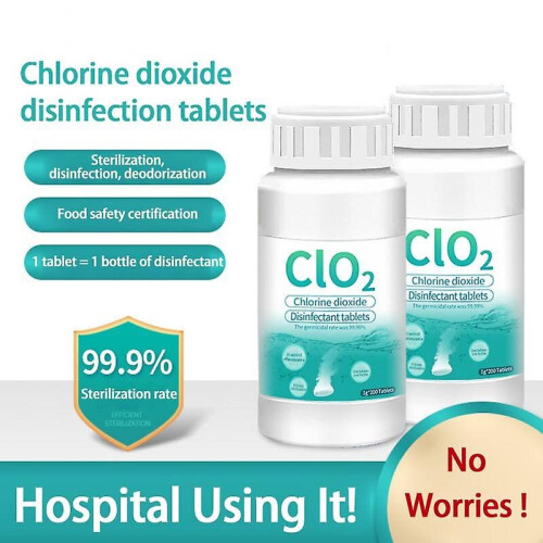 y Chlorine Dioxide Effervescent Tablet Clo2 Anti-bacterial Disin on OnBuy
