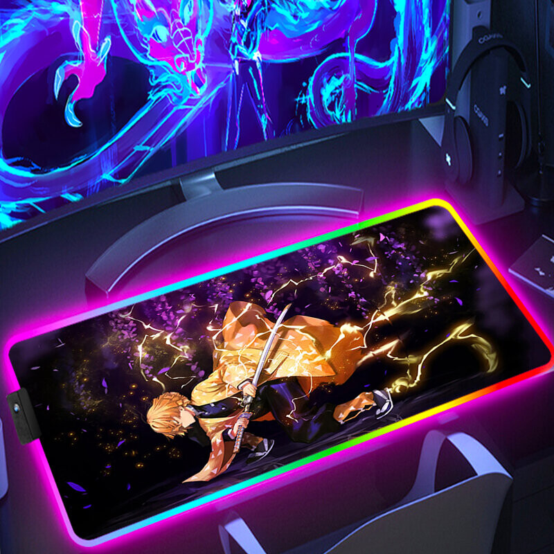 (a-FH003320 300x900x3mm) Demon Slayer Xxl Gaming Mouse Pad Kawaii Gamer ...