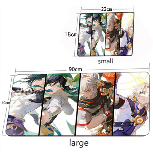 (a-ZY004754 300x600x3mm) Large Mouse Pad Genshin Impact Pc Gamer ...