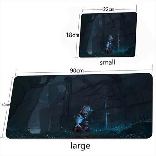 (a-ZY004747 400x900x3mm) Large Mouse Pad Genshin Impact Pc Gamer ...
