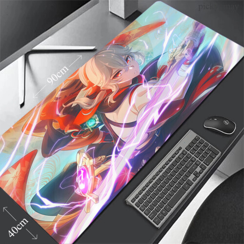 (a-WA00337 (6) 600x300x2mm) Genshin Impact Large Mousepad Gaming ...