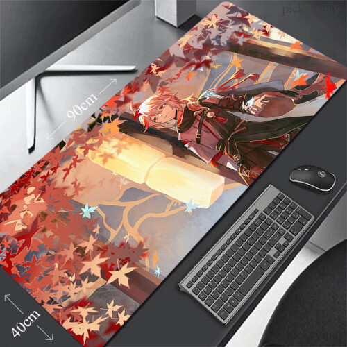 (a-EP651085 (2) 900x400x4mm) Genshin Impact Large Mousepad Gaming ...