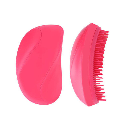 (a-Pink) Hot Style Handle Detangling Comb Tangle Hair Brush Mouse Comb ...