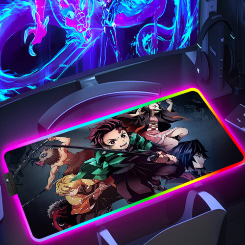 (a-FH003319 250x350x3mm) Mouse Gaming Pad Demon Slayer Computer Mat ...