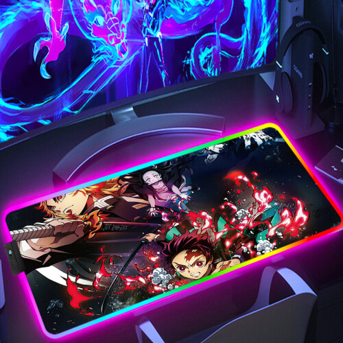 (a-FH003314 300x900x3mm) Mouse Gaming Pad Demon Slayer Computer Mat ...