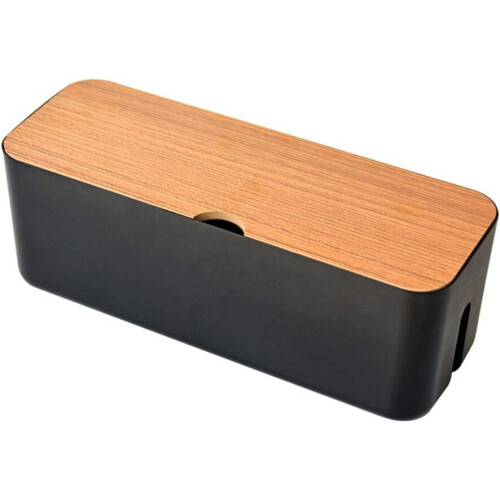 Cable Tidy Box Organizer, Rectangular Cable Management Box Dustproof ...