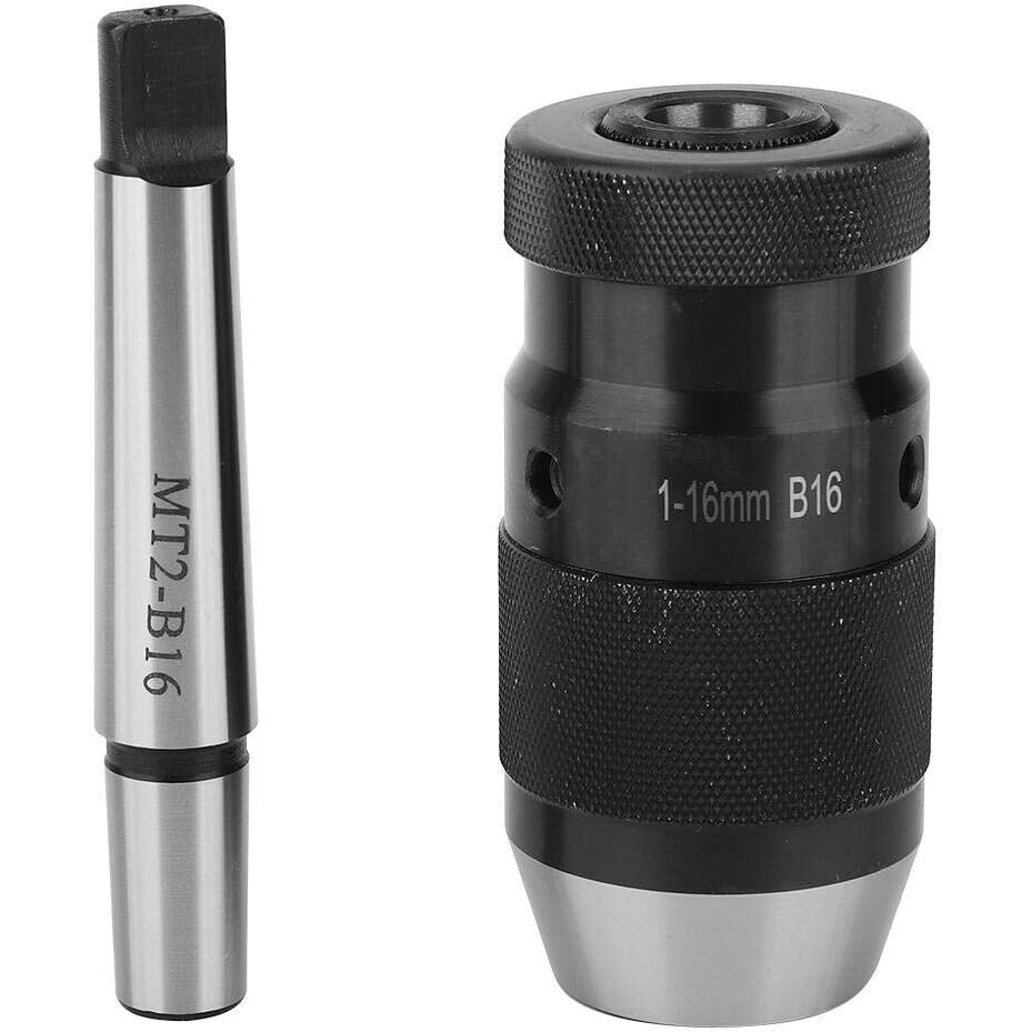 Heavy Duty Drill Chuck, Self-Tightening Chuck with MT2 - B16 Morse ...