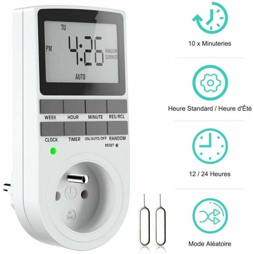 European standard large screen timer digital programmable output ...