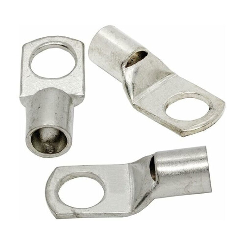 10x tubular cable lugs, exposed crimped cable lugs, cross section 16mm² ...