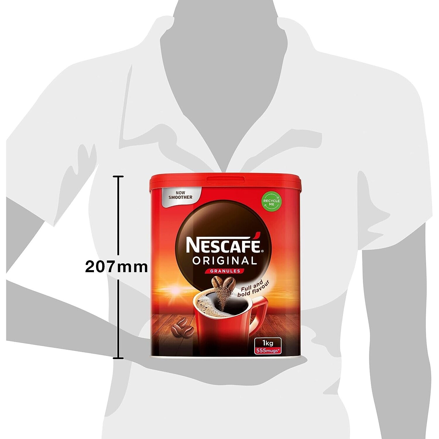 NESCAFE Original Instant Coffee 1kg Tin on OnBuy