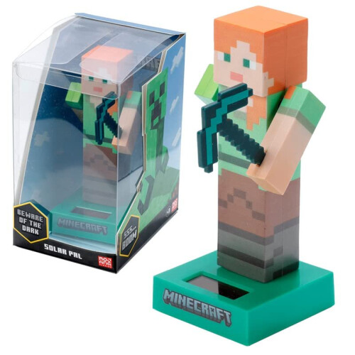 Puckator Officially Licensed Minecraft Alex Solar Pal on OnBuy