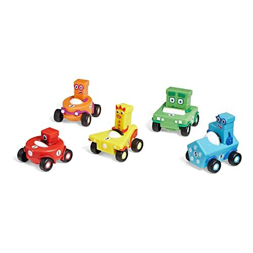 Learning Resources Numberblocks Mini Vehicles Set, 5 Car Pack ...