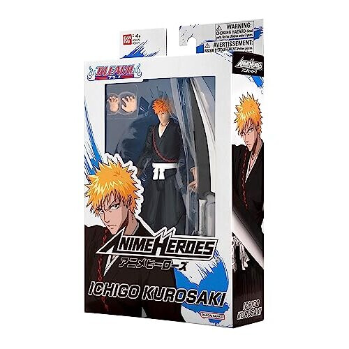 Anime Heroes Bleach Figures Kurosaki Ichigo Action Figure Articulated ...