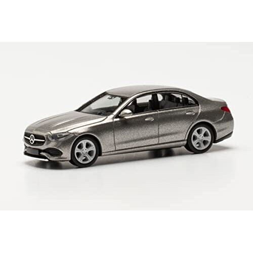 Herpa 430913 Mercedes-Benz C-Class Saloon, Mojave Silver Metallic Car ...