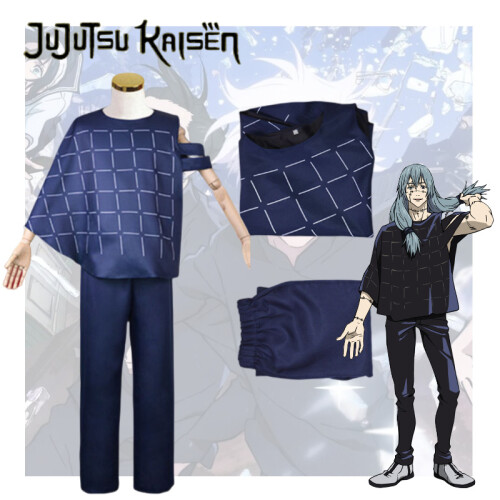 Mahito Kaisen Jujutsu Cosplay Costume Suit Anime Events Party Outfit ...