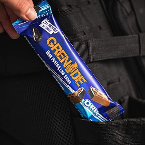 Grenade High Protein Low Sugar Bar Oreo 12 X 60 G On Onbuy