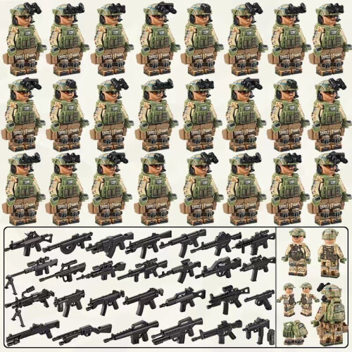(American Delta Special Forces) 24 pcs Military Special Forces ...