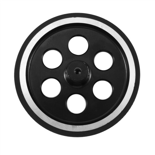 360mmx6mmX15mm Industrial Aluminum Rubber Measuring Encoder Meter Wheel ...