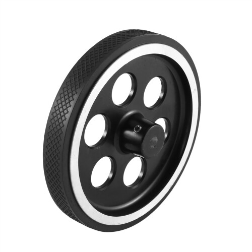360mmx6mmX15mm Industrial Aluminum Rubber Measuring Encoder Meter Wheel ...