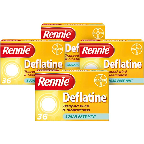 Deflatine, Trapped Wind and Bloating Tablets, Fast and Effective ...
