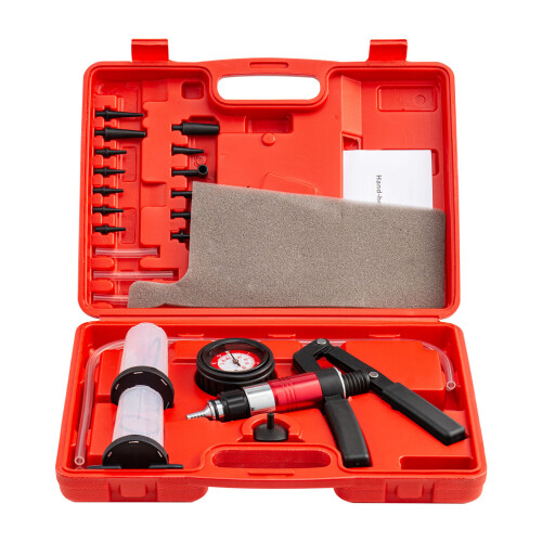 Hand Held Vacuum Pump Brake Bleeder Set Bleed tester Tool Kit on OnBuy