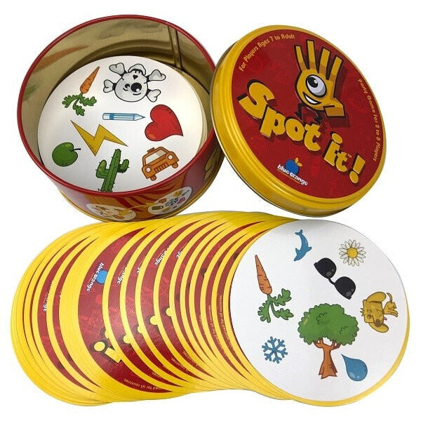 (Hogwarts) 8+ Dobble spot it cards game with animals, alphabets and ...