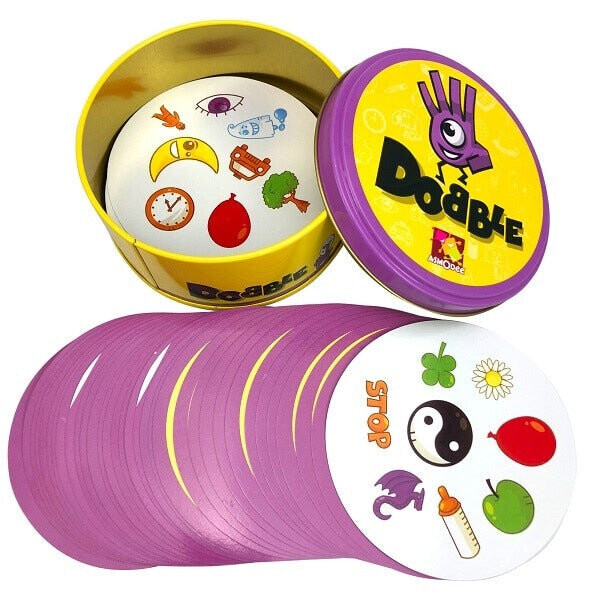 (Hogwarts) 8+ Dobble spot it cards game with animals, alphabets and ...