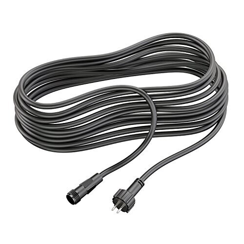 ledscom.de Extension Cable for IP44 Plug-in System NEMO, 5m, Black on OnBuy