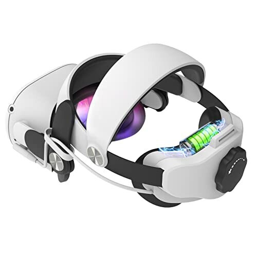 Elite Strap with Battery for Oculus Quest 2,Newenmo 5300mAh Battery ...