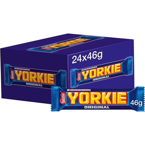 Yorkie Milk Chocolate Bars, 24 x 46 g on OnBuy