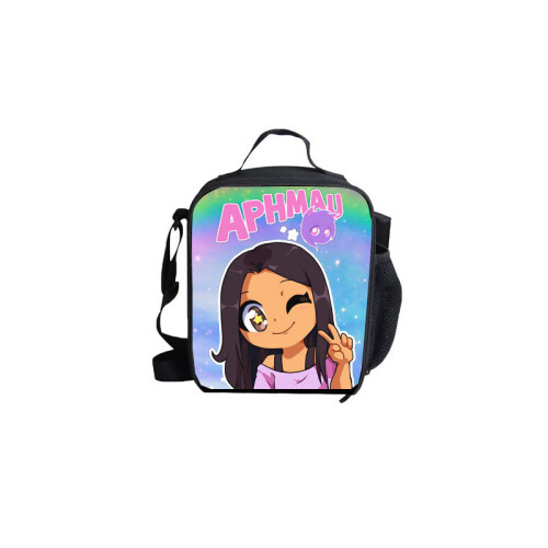 (Style B) Aphmau Backpack Kid Lunch Bag Pencil Case Stationery Storage ...