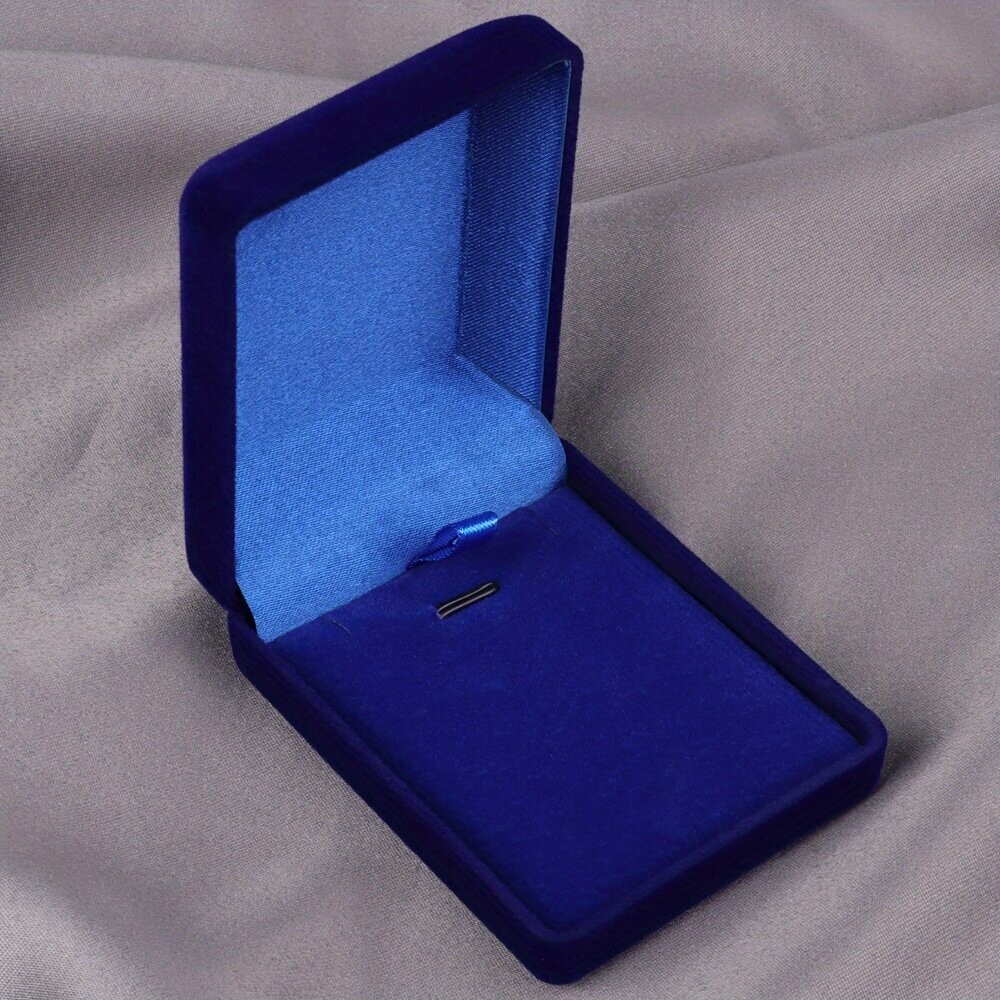Flocking Necklace Box Jewelry Box High Velvet Jewelry Packaging Box ...