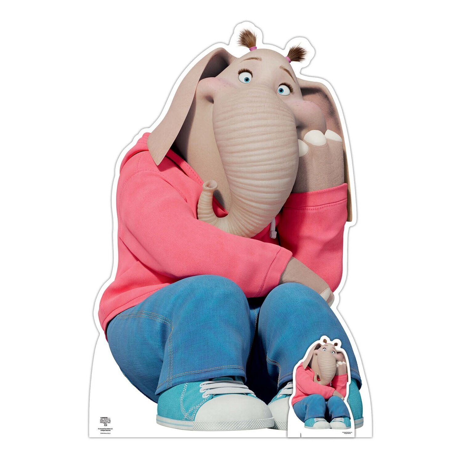 Meena the Elephant from Sing 2 Official Cardboard Cutout / Standee on OnBuy