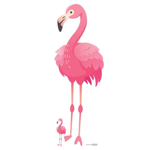 Pink Flamingo Lifesize Cardboard Cutout / Standee / Standup on OnBuy