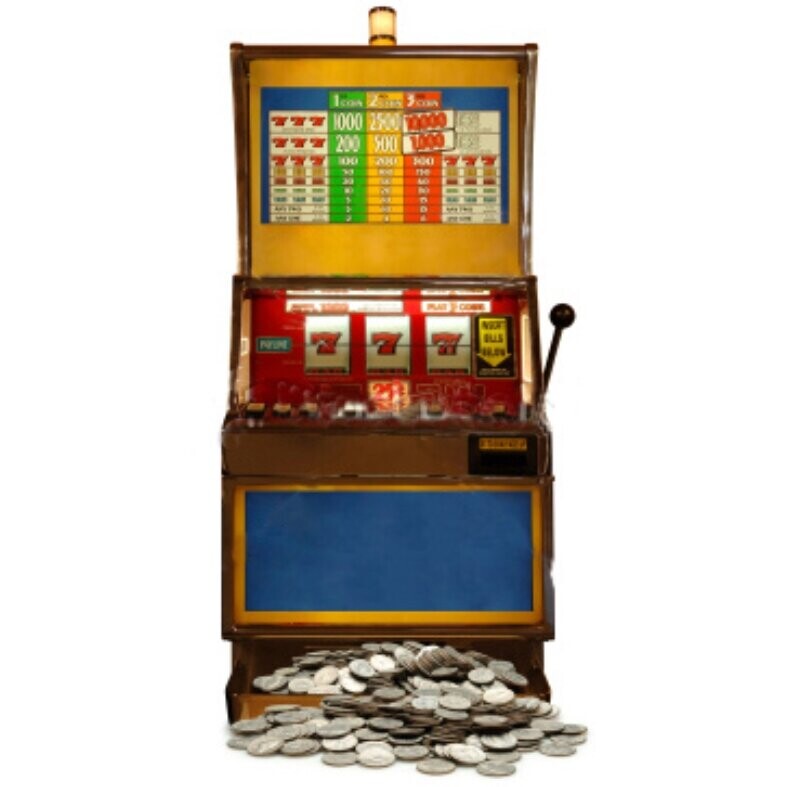 Fruit Machine (One Armed Bandit) - Lifesize Cardboard Cutout / Standee ...