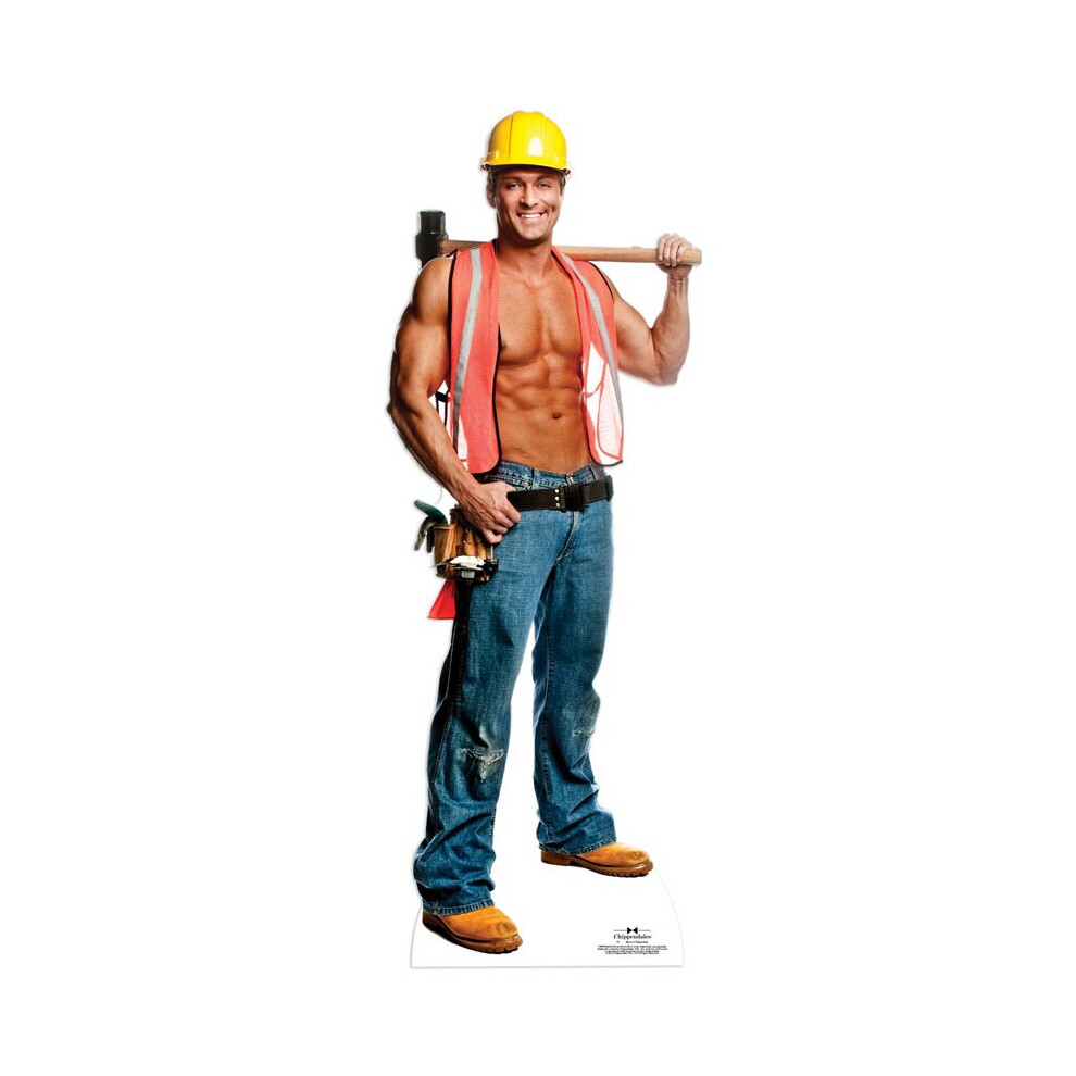 Billy Construction Worker Outfit - Chippendales Lifesize Cardboard ...