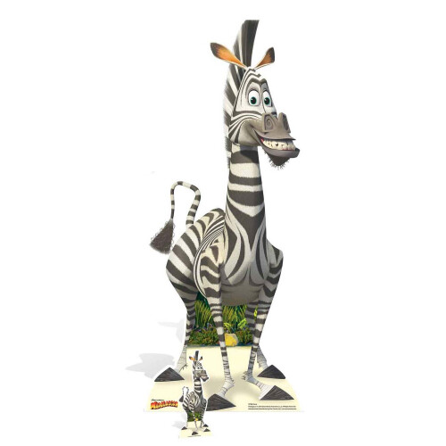 Marty the Zebra from Madagascar Cardboard Cutout / Standee / Standup ...