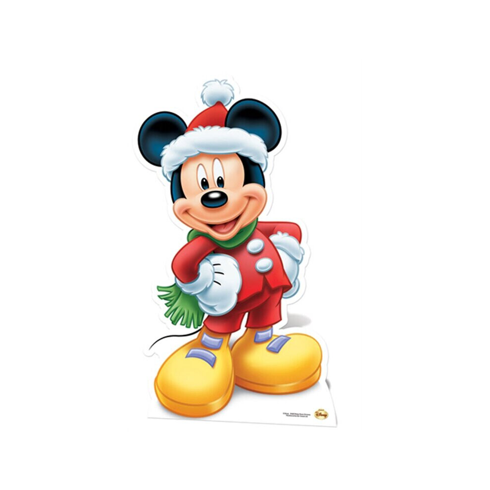 Mickey Mouse Santa Claus Lifesize Cardboard Cutout / Standee on OnBuy