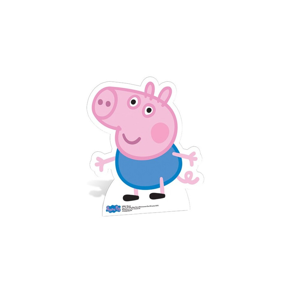 George Pig Lifesize Cardboard Cutout / Standee - Peppa Pig on OnBuy