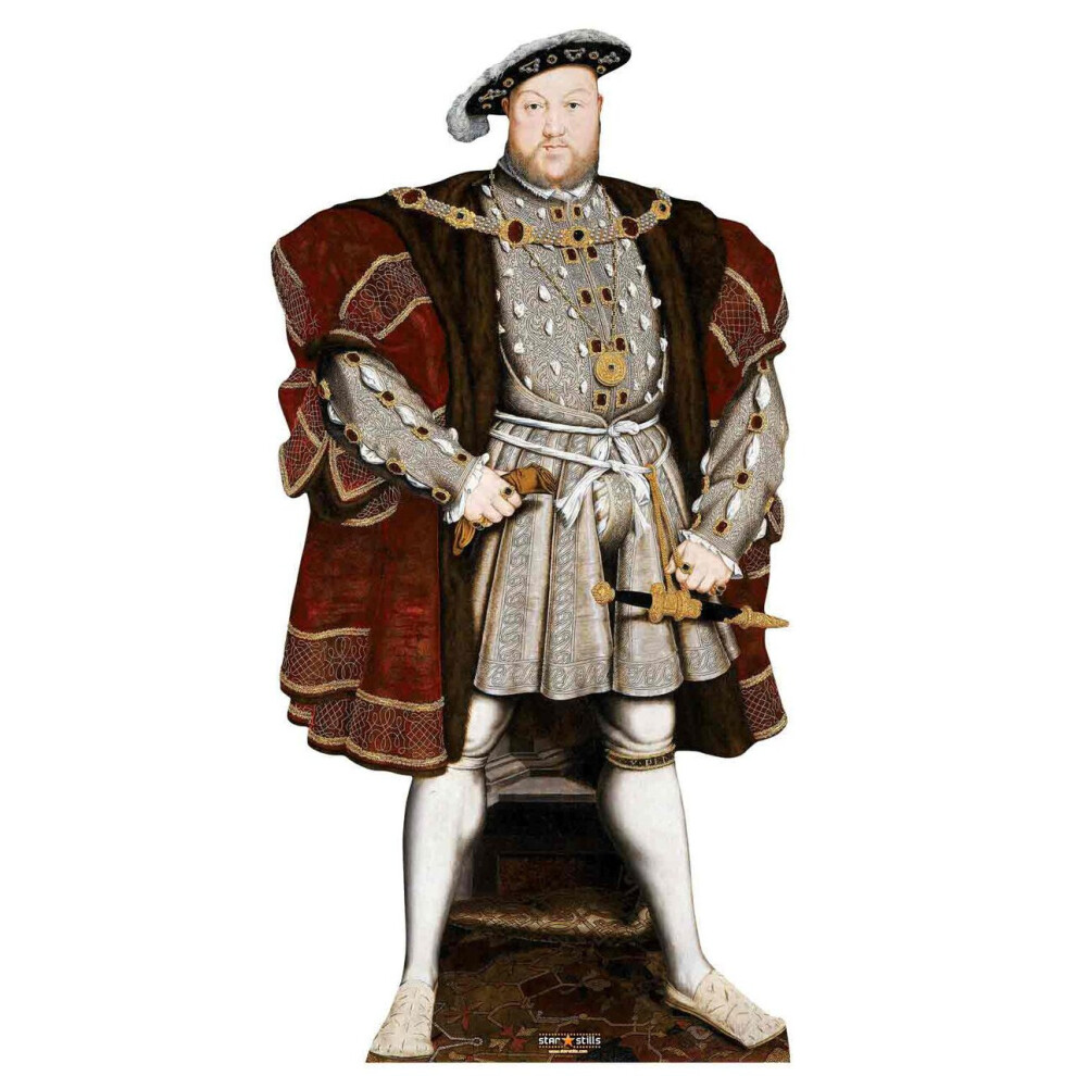 King Henry VIII The Tudor King Lifesize Cardboard Cutout / Standee ...