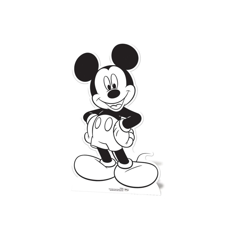 Mickey Mouse Colour and Keep Cardboard Cutout / Standee / Standup ...