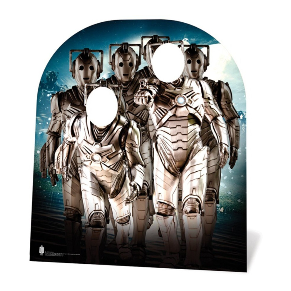 Cyberman Army Child Size Doctor Who Cardboard Cutout / Standee Stand-in ...
