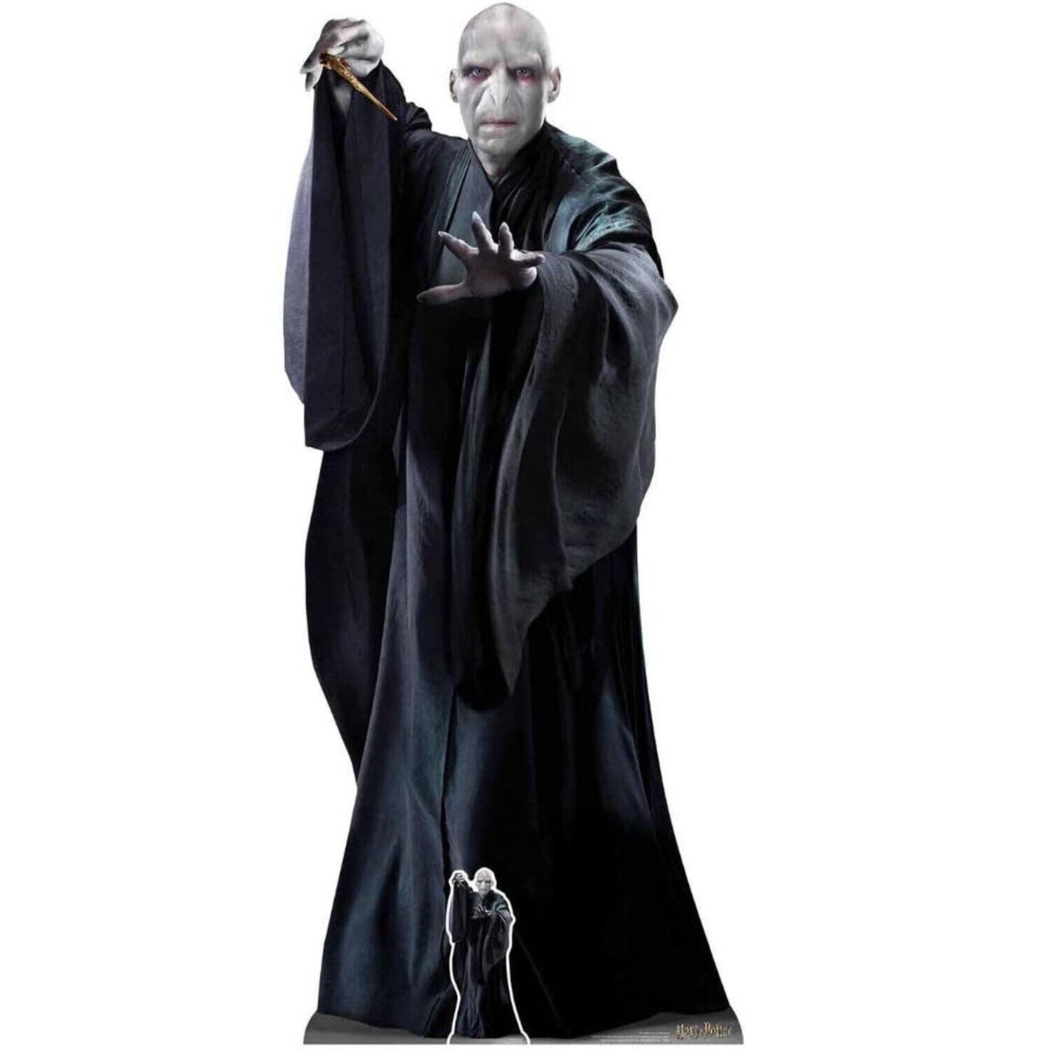 Lord Voldemort Wand Style Official Harry Potter Lifesize Cardboard ...