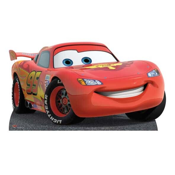 Lightning McQueen (Disney) - Lifesize Cardboard Cutout / Standee on OnBuy