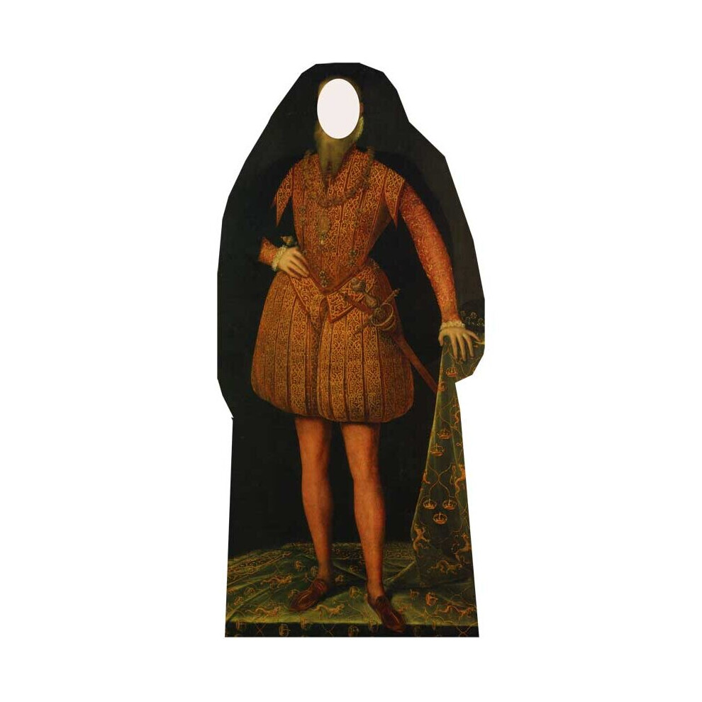 Tudor Man Stand in - Lifesize Cardboard Cutout / Standee on OnBuy