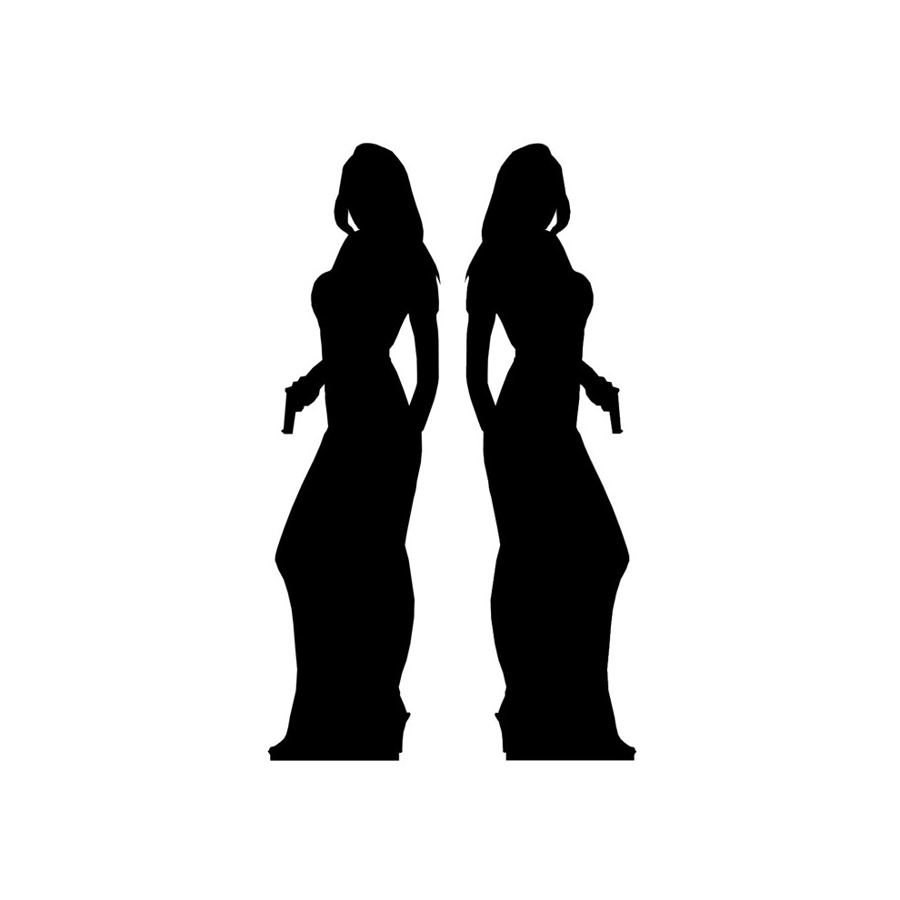 Secret Agent Girl Double Pack (James Bond Girl Style) - Lifesize ...