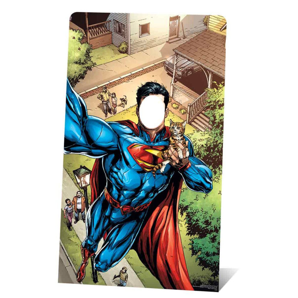 Superman Selfie Stand In Lifesize Cardboard Cutout / Standee on OnBuy
