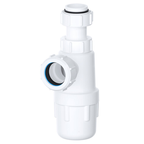 Universal Telescopic Waste Bottle Trap 1.25in Outlet, 75mm Water Seal ...