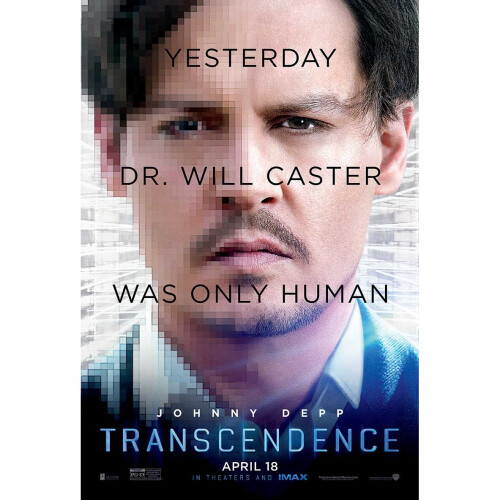 Transcendence Original Movie Poster - Style B (Johnny Depp) Double ...